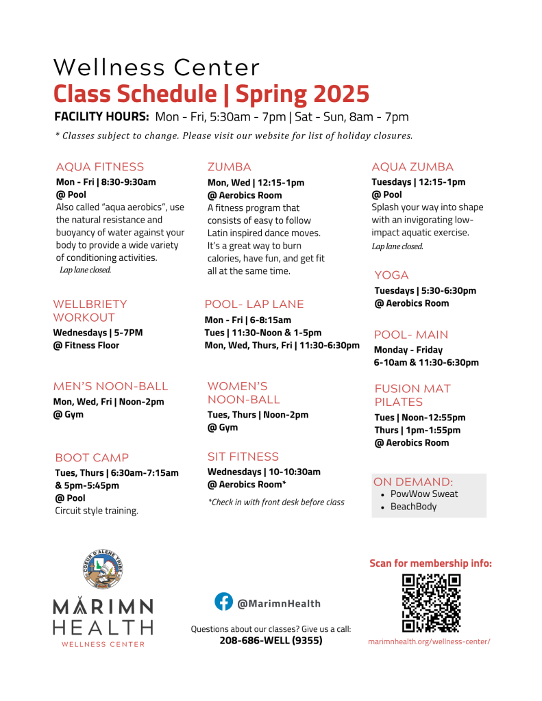 Updated list 42125 - Marimn Health